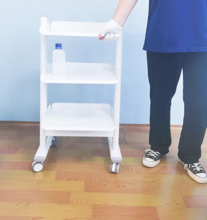 Dental Clinic 3 Layer Dental Trolley Hospital Mobile Instrument Cart ...