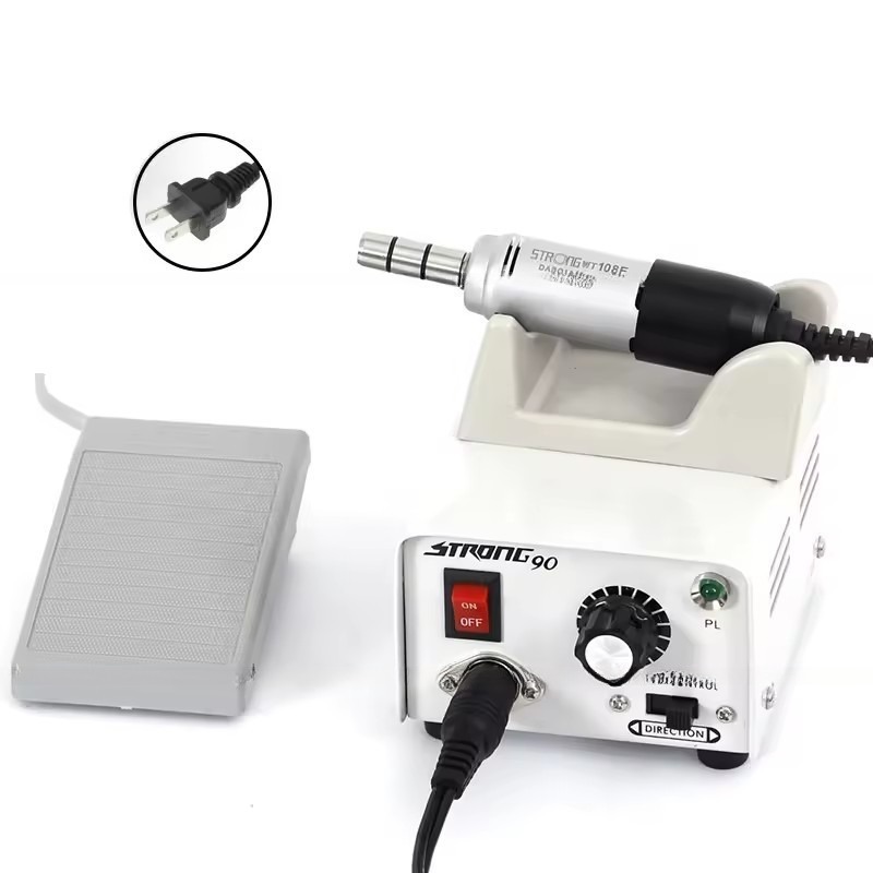 Strong Power Dental Electric Micro Motor Dental Drill Motor 65W Dental ...
