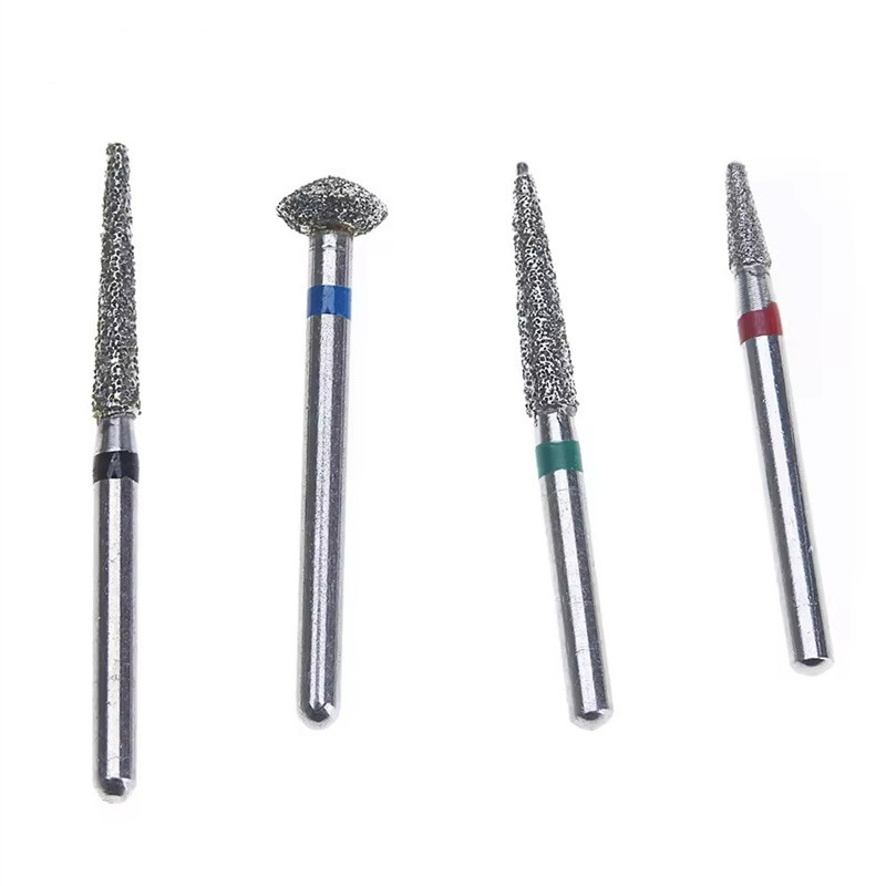 Dental Diamond Burs For Preparation Dental Drills Bur High Speed Dental ...
